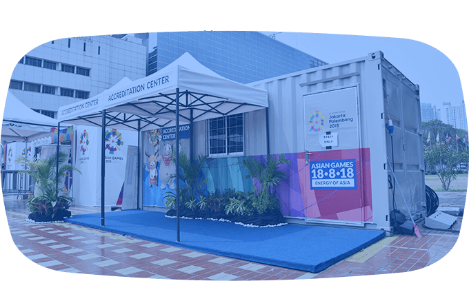 ual dan Sewa Event Container